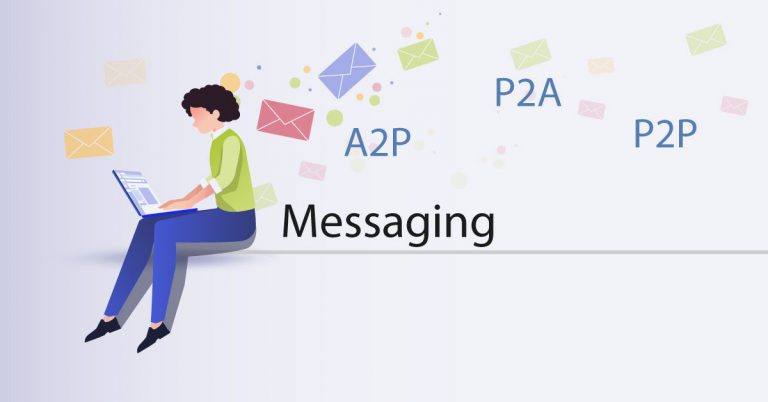 What are A2P, P2P, and P2A Messaging?