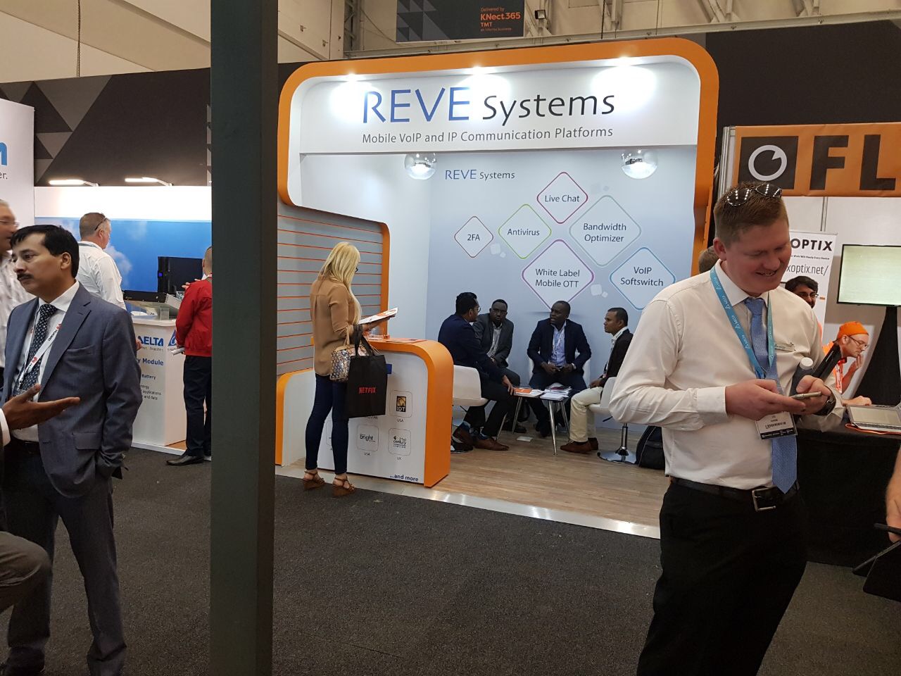 REVE Systems Gallery | Telecom Shows