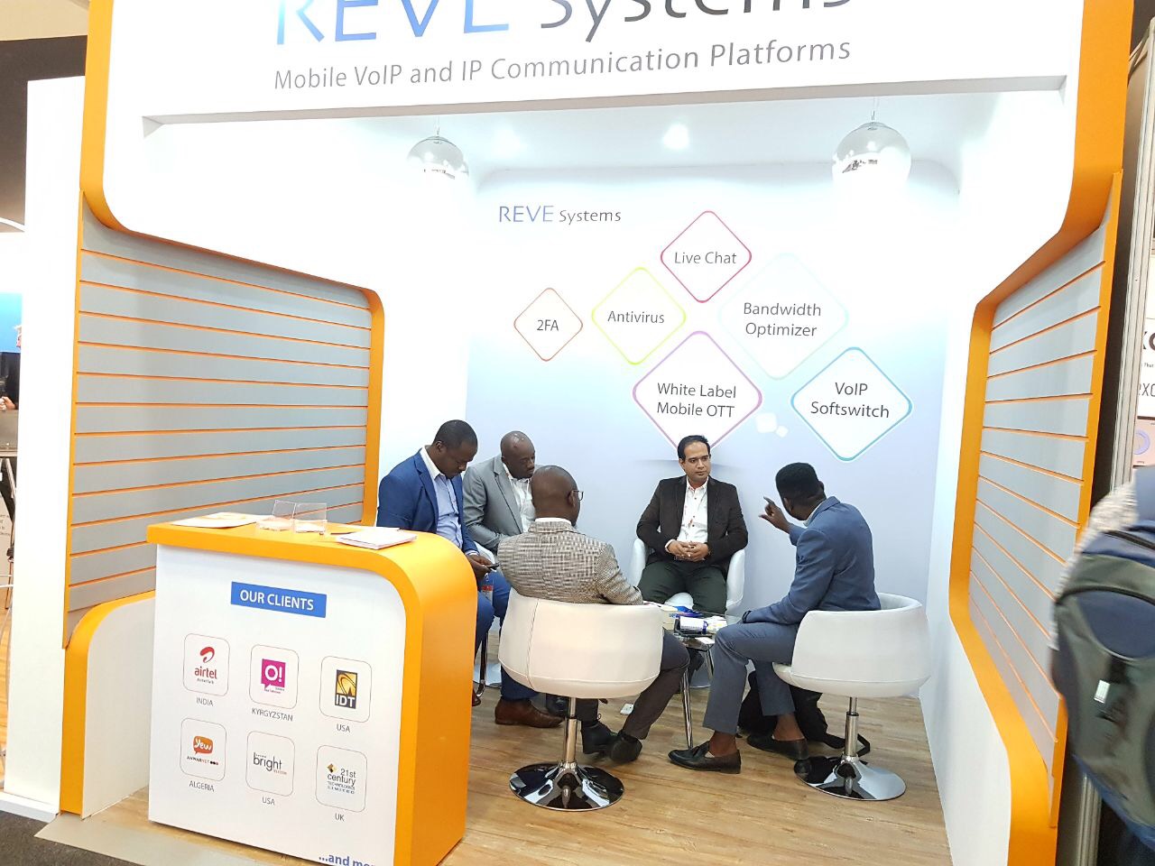 REVE Systems Gallery | Telecom Shows