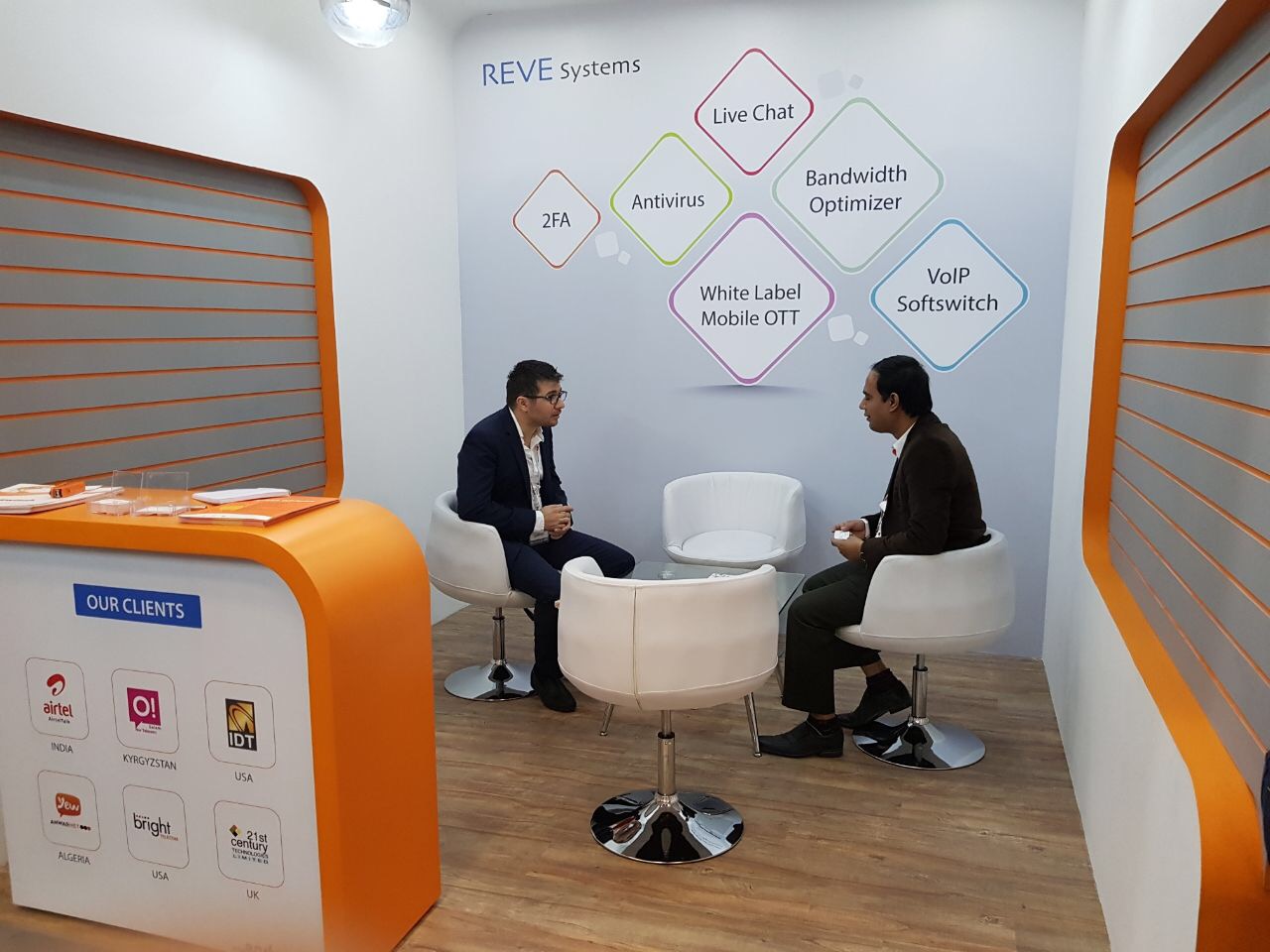 REVE Systems Gallery | Telecom Shows