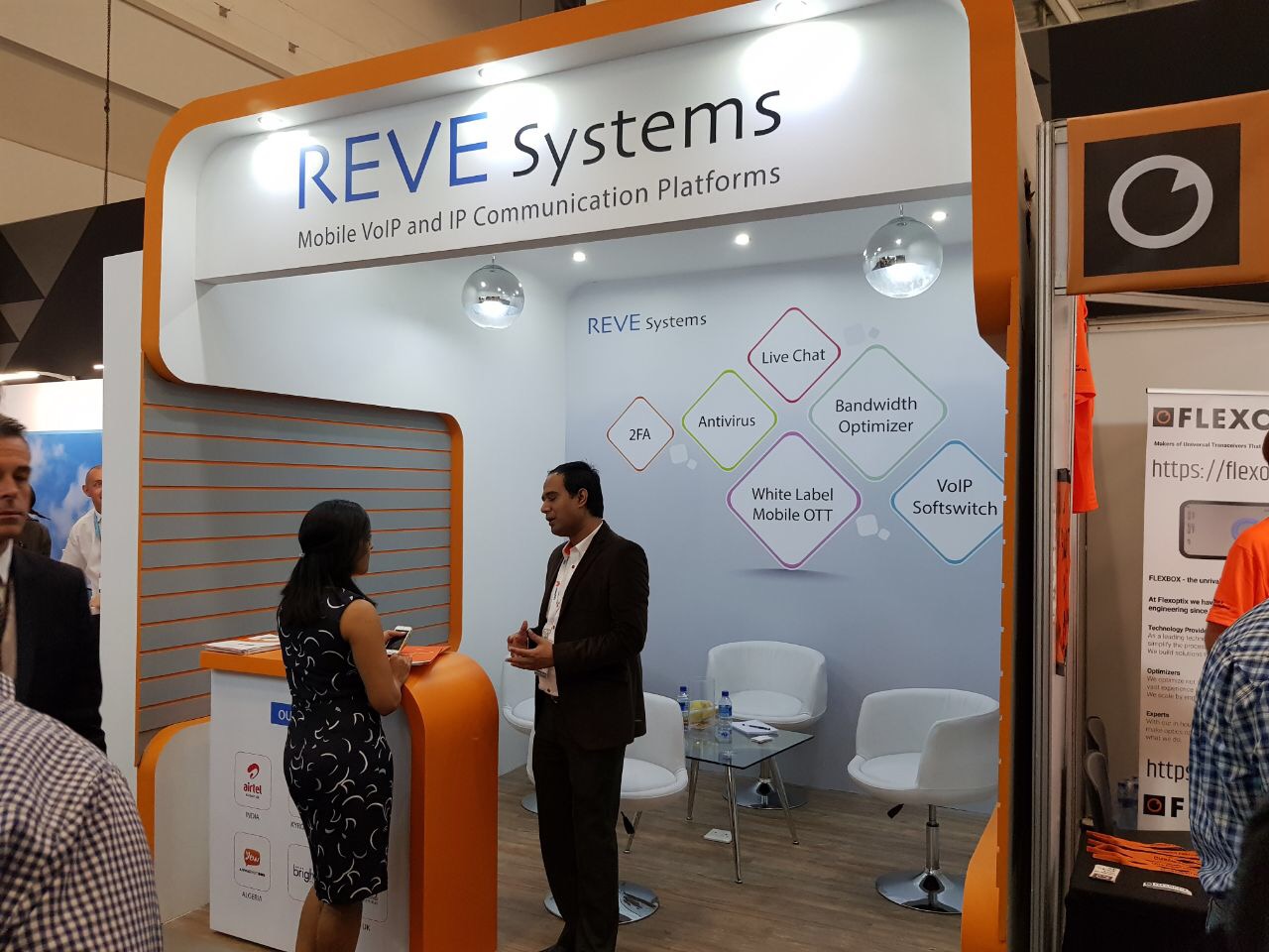 REVE Systems Gallery | Telecom Shows