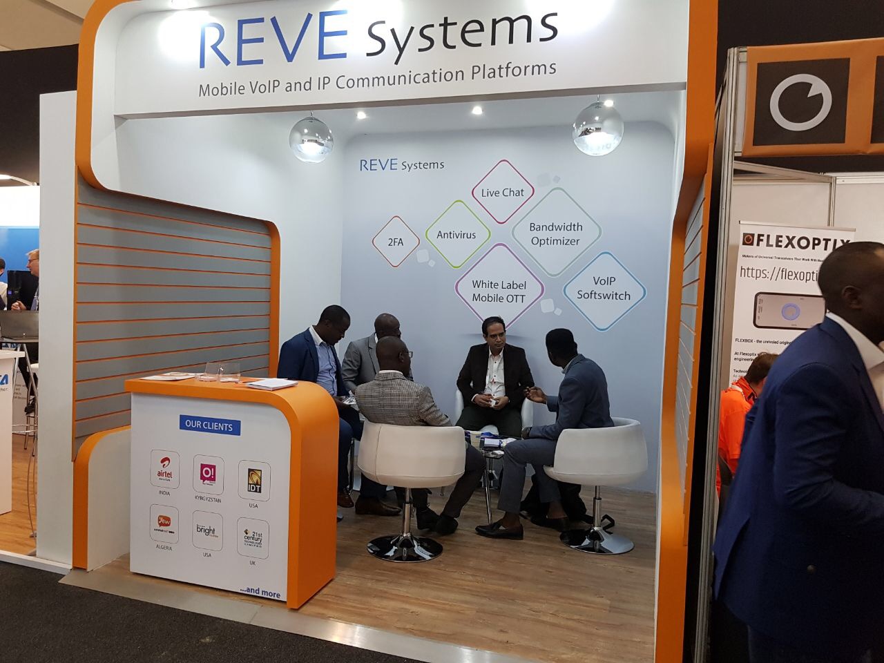 REVE Systems Gallery | Telecom Shows