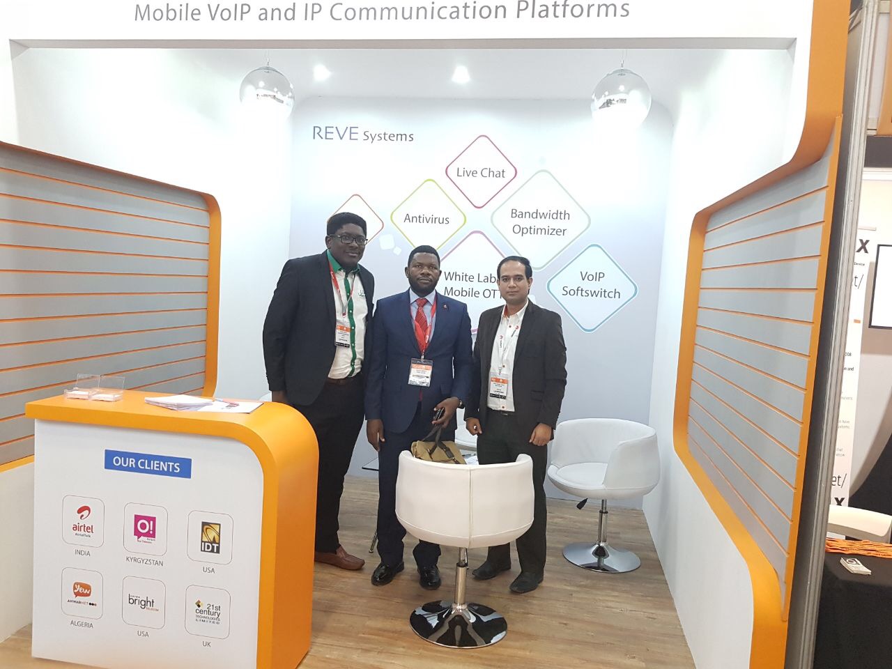 REVE Systems Gallery | Telecom Shows